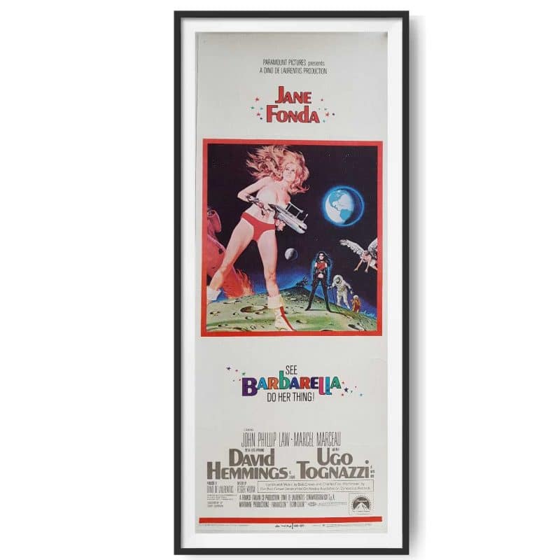 Barbarella (1968) Original US Insert Poster - Cinema Poster Gallery