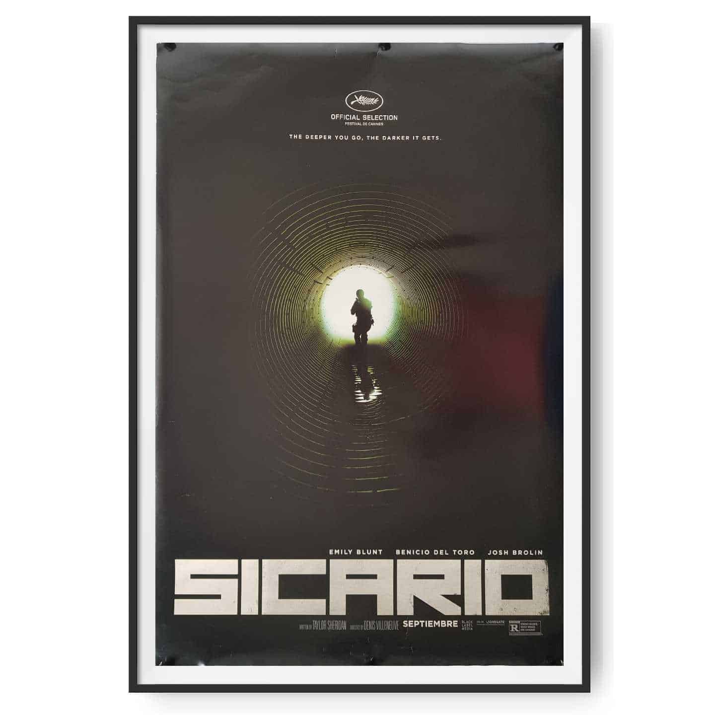 Sicario (2015) Original US one Sheet Poster - Cinema Poster Gallery Sicario (2015) Original US one Sheet Poster - Cinema Poster Gallery