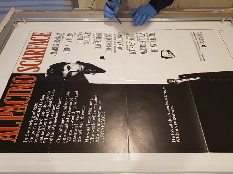 A Guide to Linen Backing - Cinema Poster Gallery