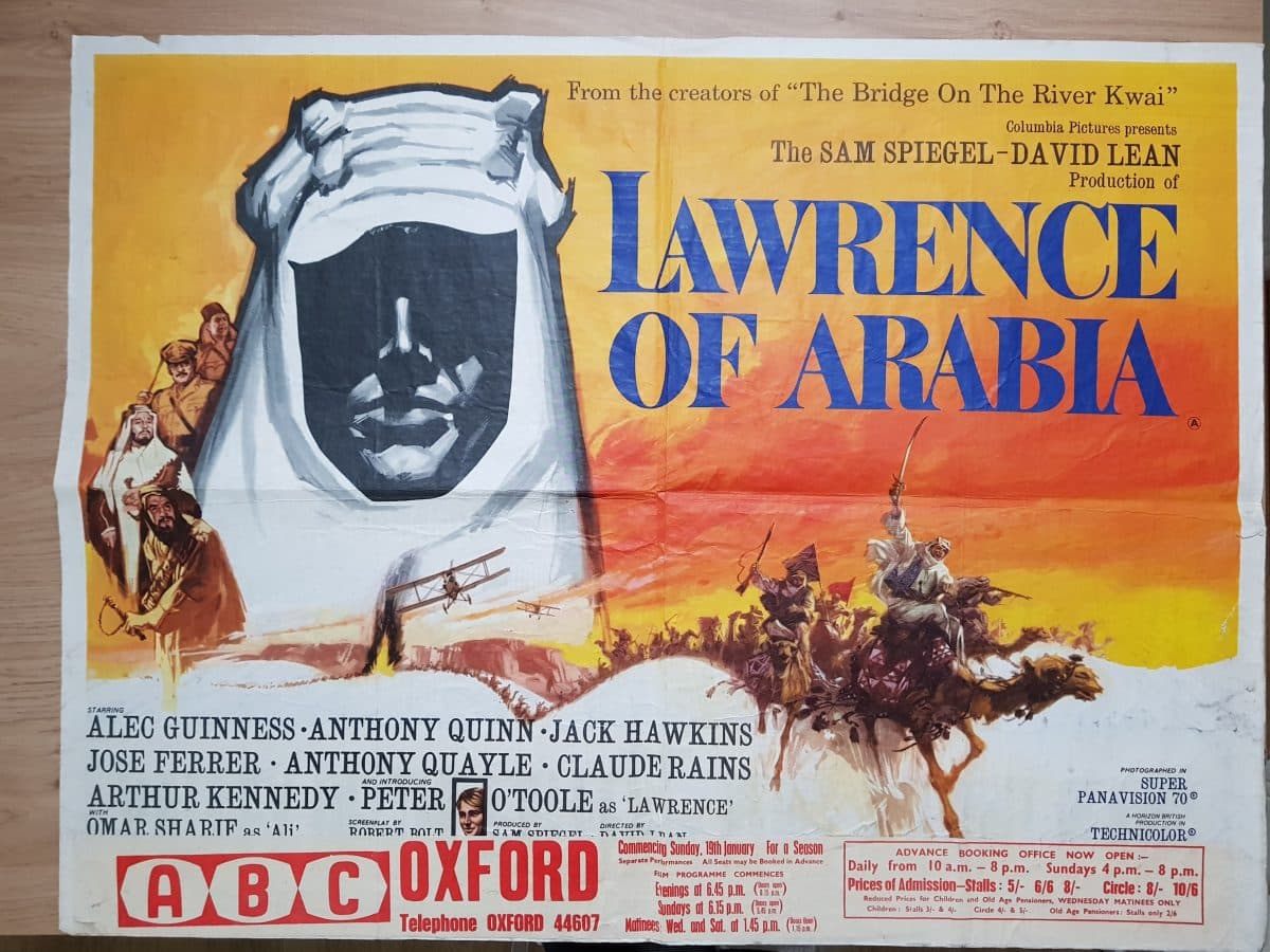 Lawrence Of Arabia (1962) Original UK Quad - Cinema Poster Gallery