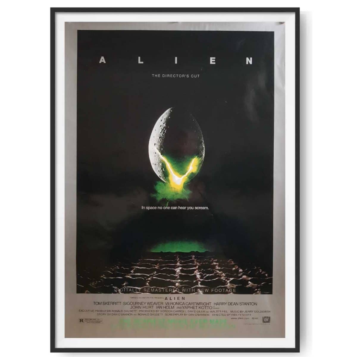 Alien (1979) Original US One Sheet Poster 2003 RR - Cinema Poster Gallery