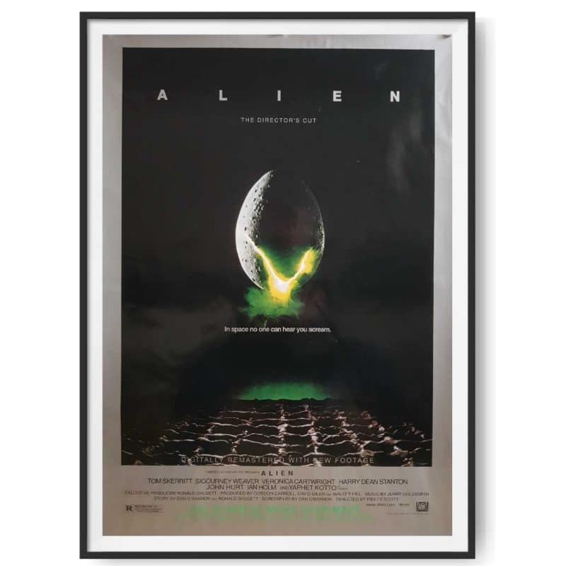 Alien (1979) Original US One Sheet Poster 2003 RR - Cinema Poster Gallery