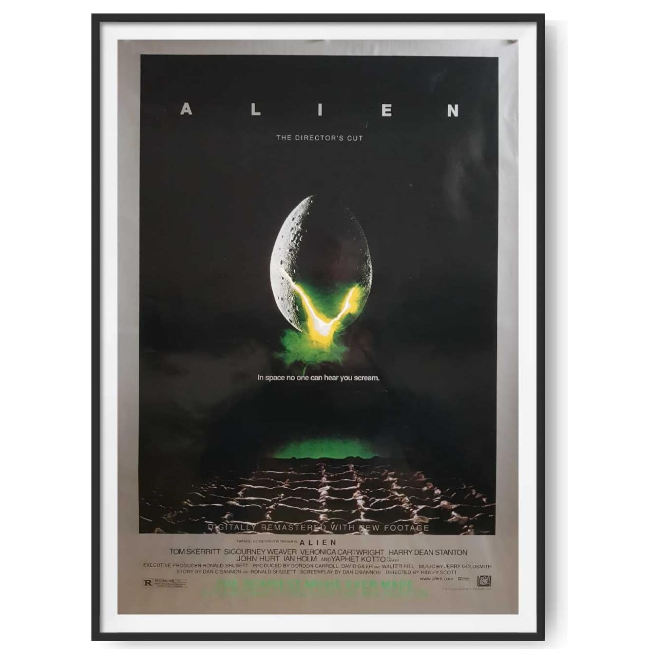 Alien (1979) Original US One Sheet Poster 2003 RR - Cinema Poster Gallery