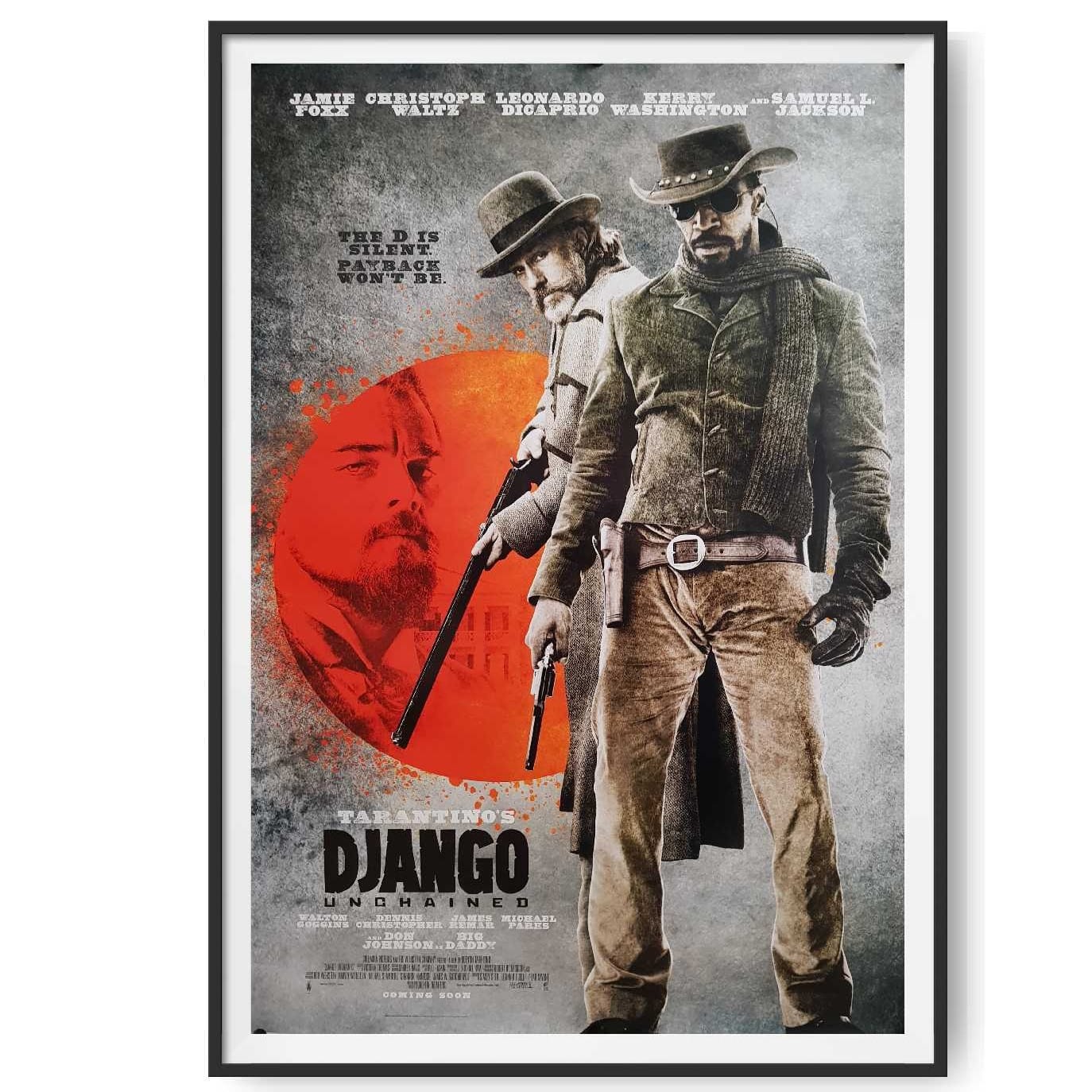 Django Unchained (2012) Original US One Sheet Poster - Cinema Poster ...