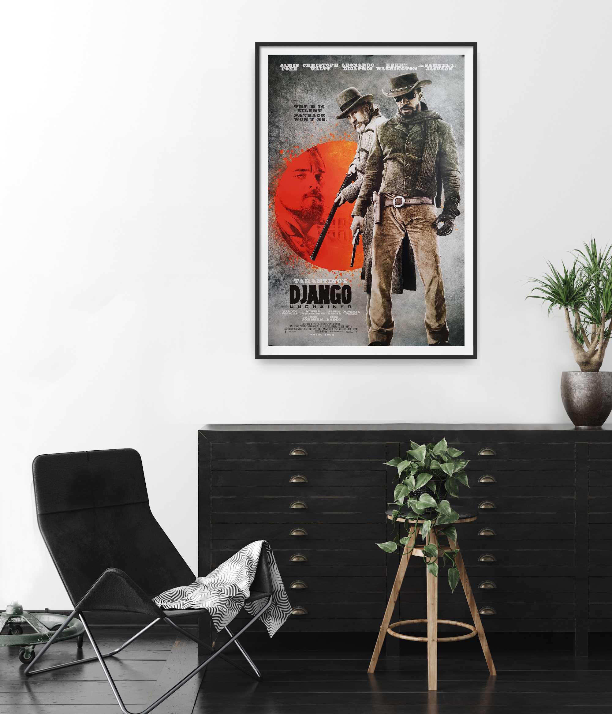 Django Unchained (2012) Original US One Sheet Poster - Cinema Poster ...