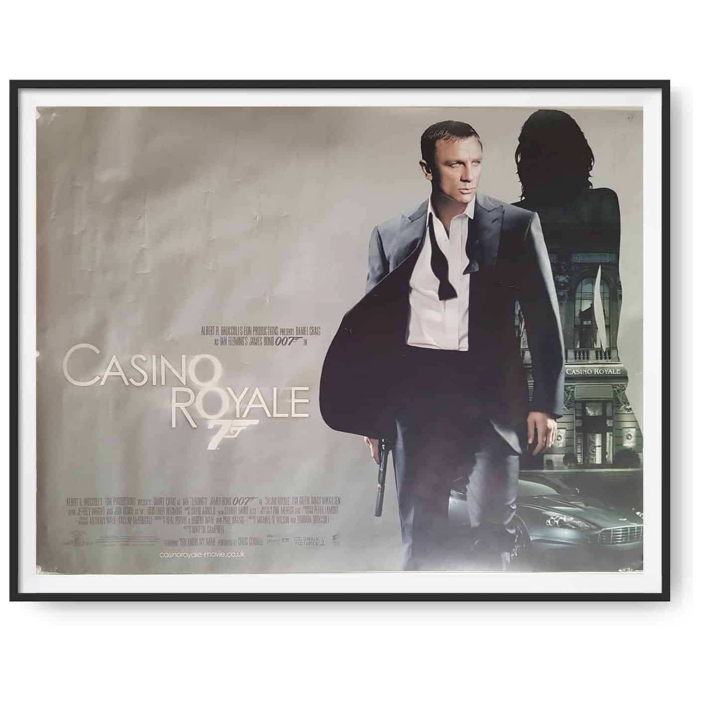 Casino Royale (2006) Original UK Quad Poster - Cinema Poster Gallery