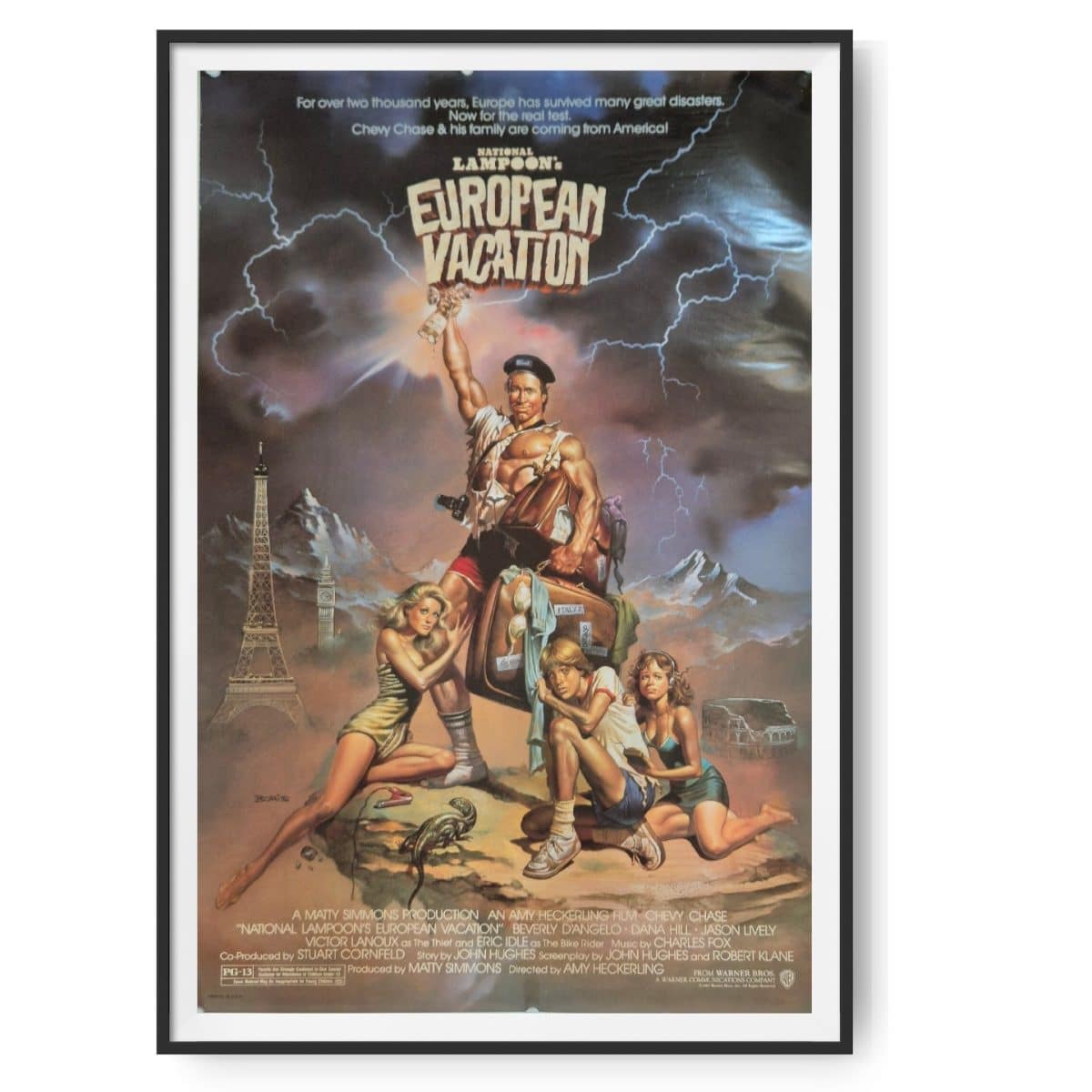 National lampoon's European Vacation (1985) Original One Sheet Poster ...