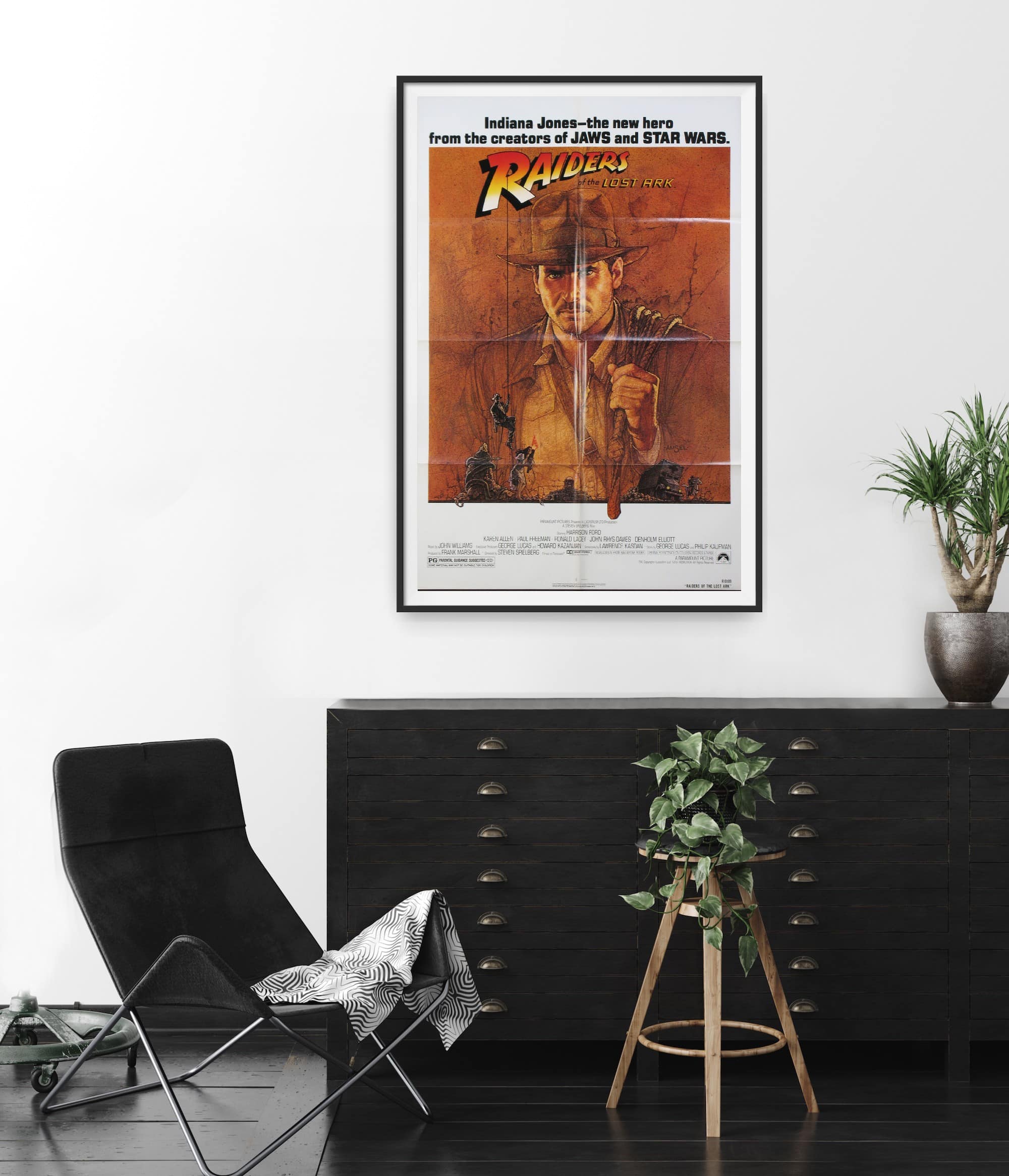 Indiana Jones: Raiders Of The Lost Ark (1981) US One Sheet Poster ...