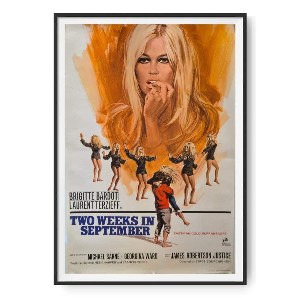Two Weeks in September (1967) Original One Sheet poster - Cinema Poster ...