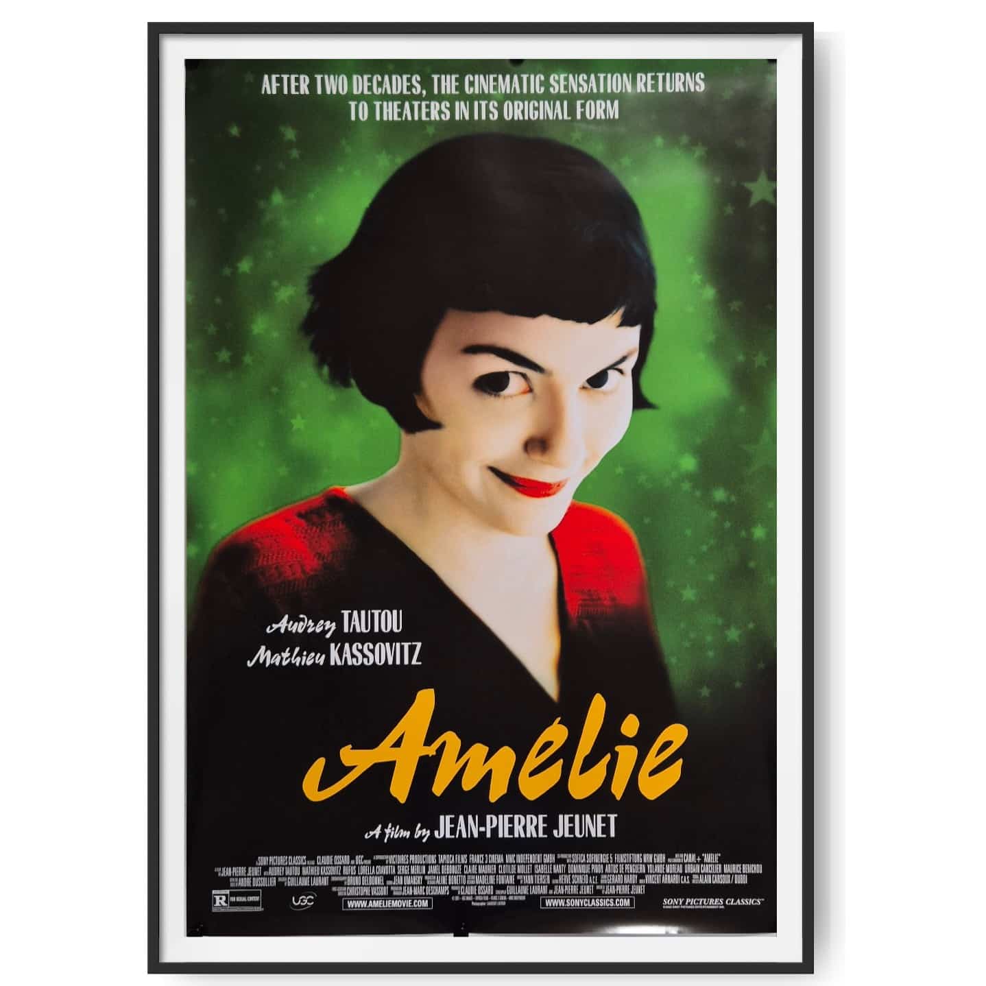 Amelie (2001) Original US One Sheet Poster (24 RR) - Cinema Poster Gallery