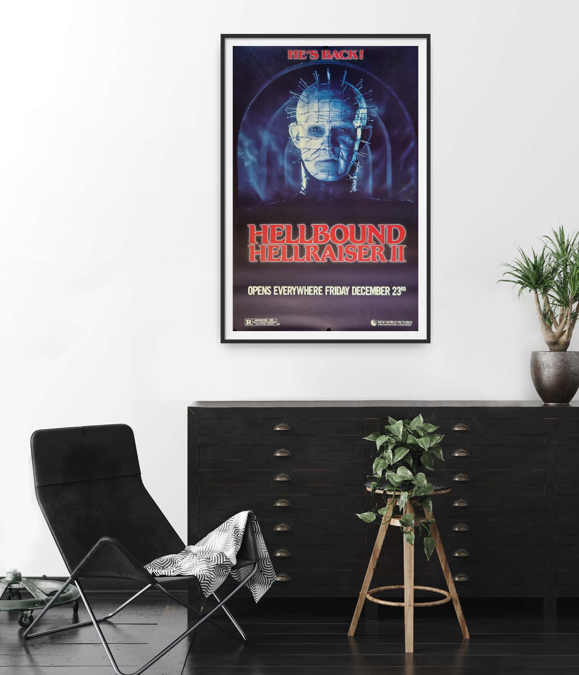 Hellbound Hellraiser II (1988) Original US Advance One Sheet Poster ...