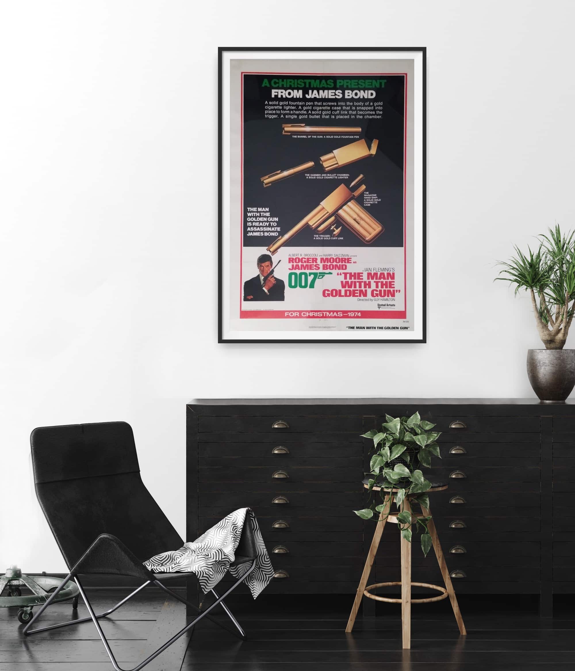 The Man with the Golden Gun Advance (1974) Original One Sheet Poster ...