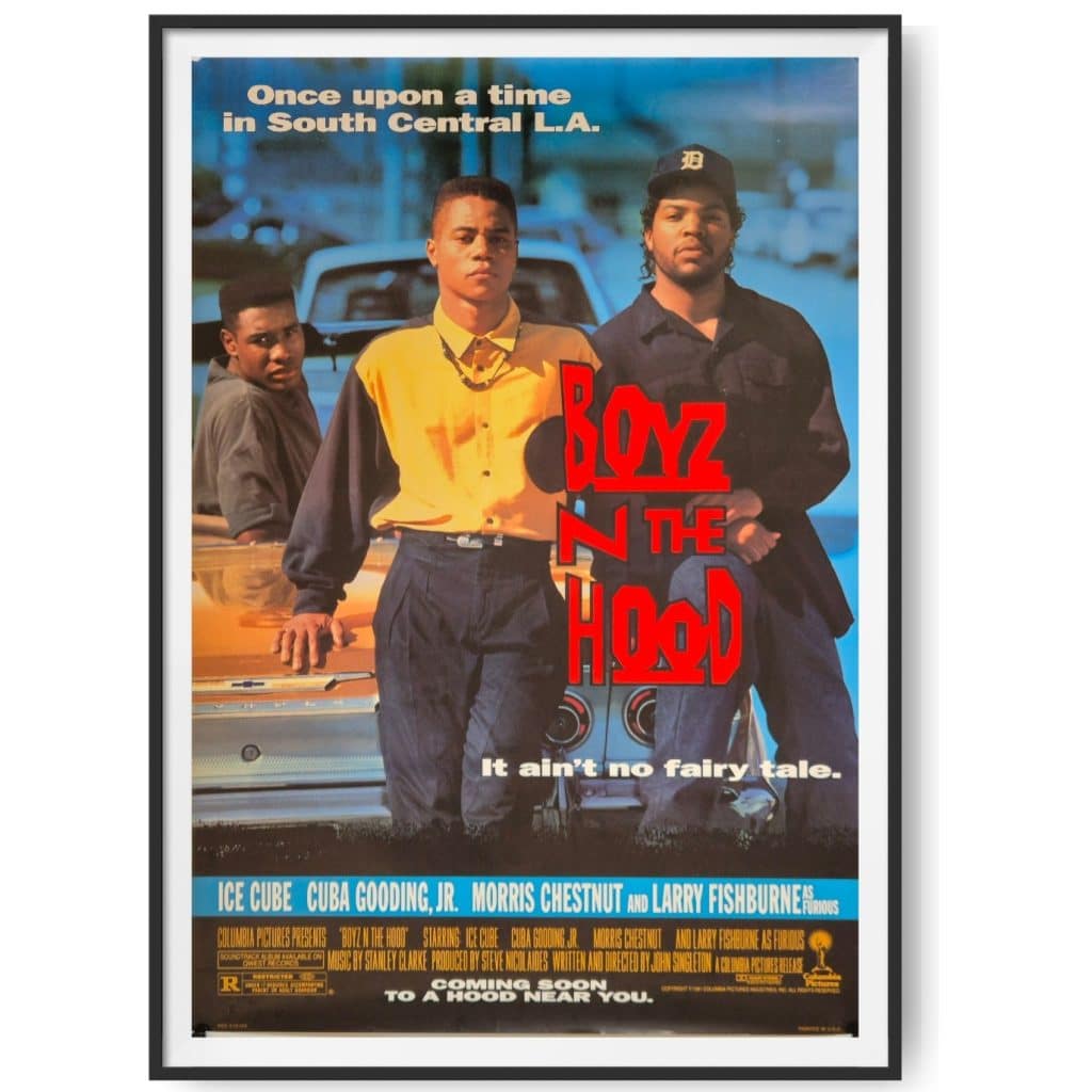 Boyz in the Hood (1991) Original US One Sheet Poster - Cinema Poster ...