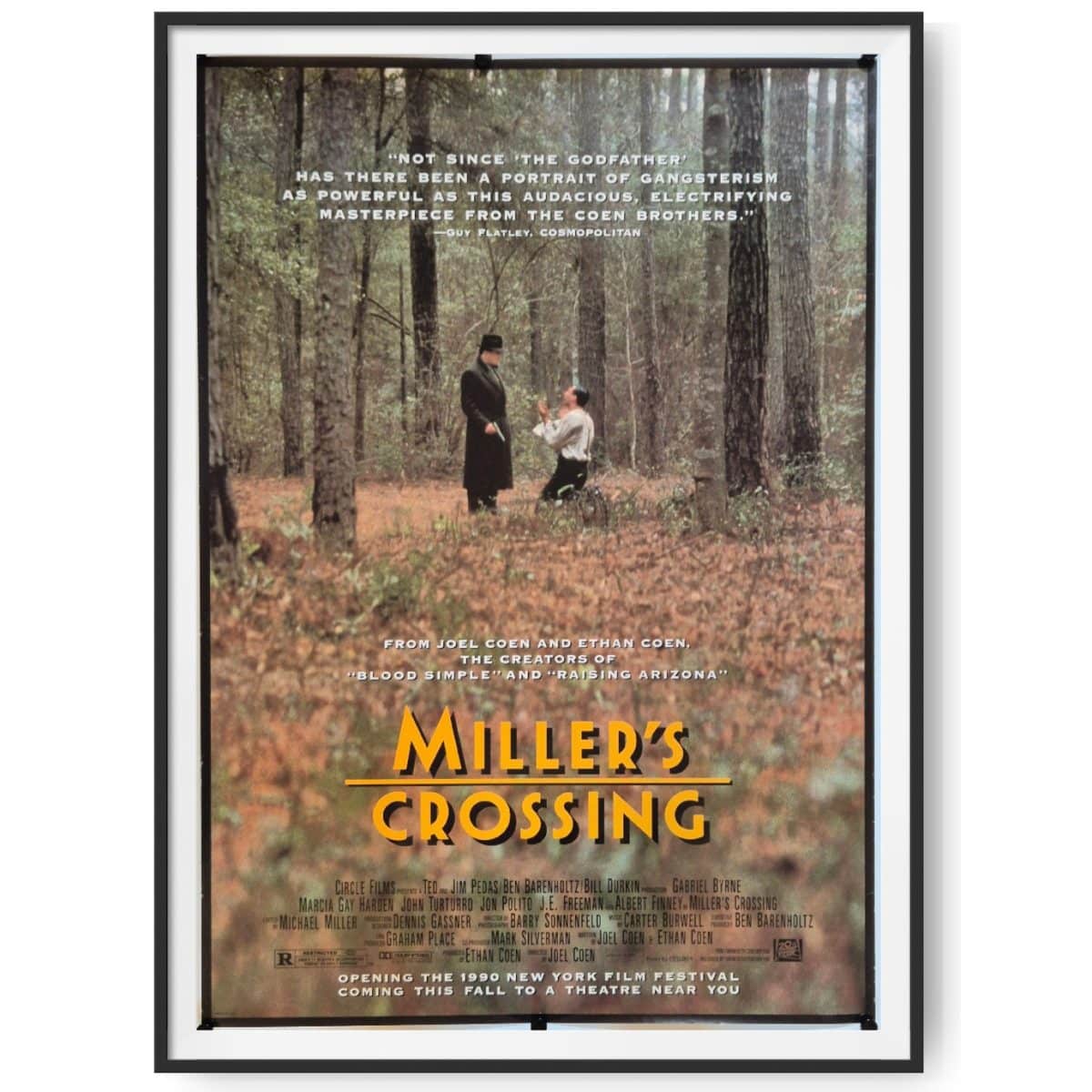Millers Crossing (1990) Original US One Sheet Poster - Cinema Poster Gallery