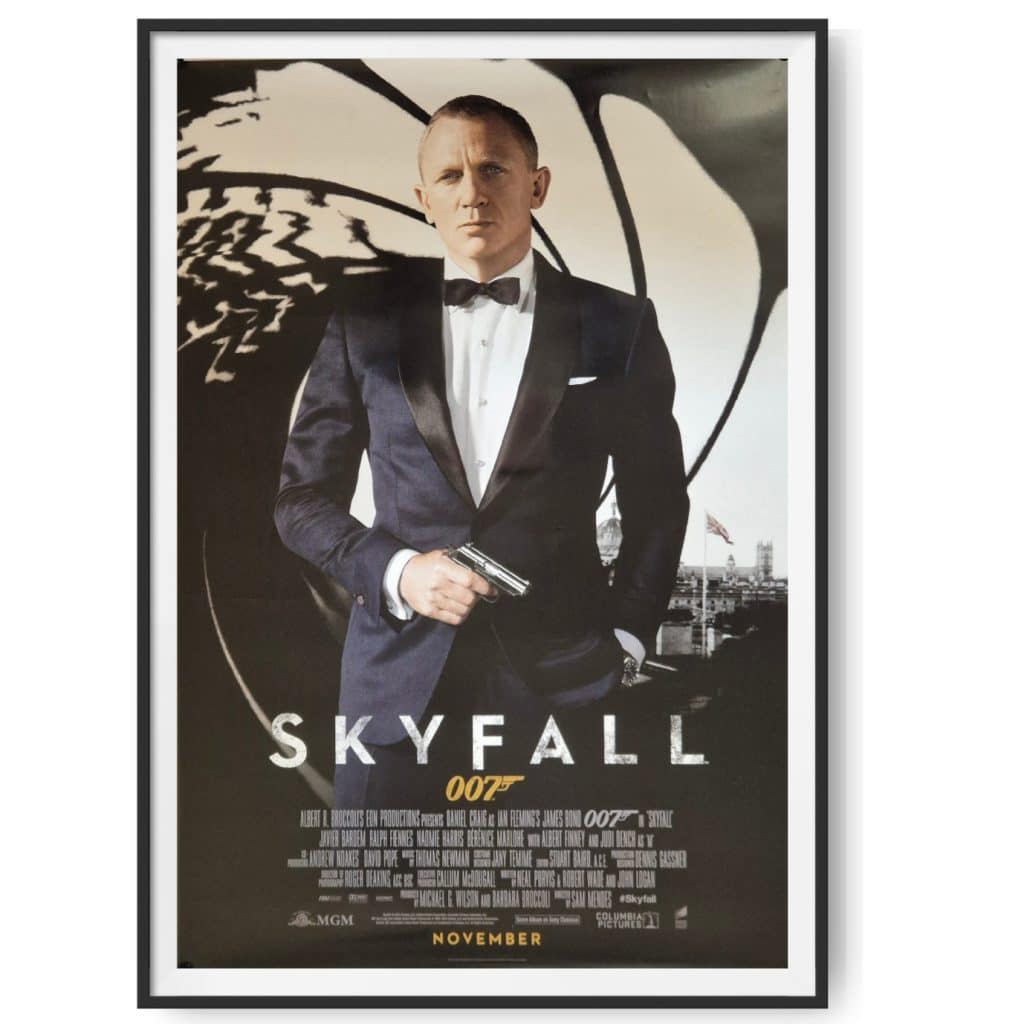 Skyfall (2012) Original US One Sheet Poster - Cinema Poster Gallery