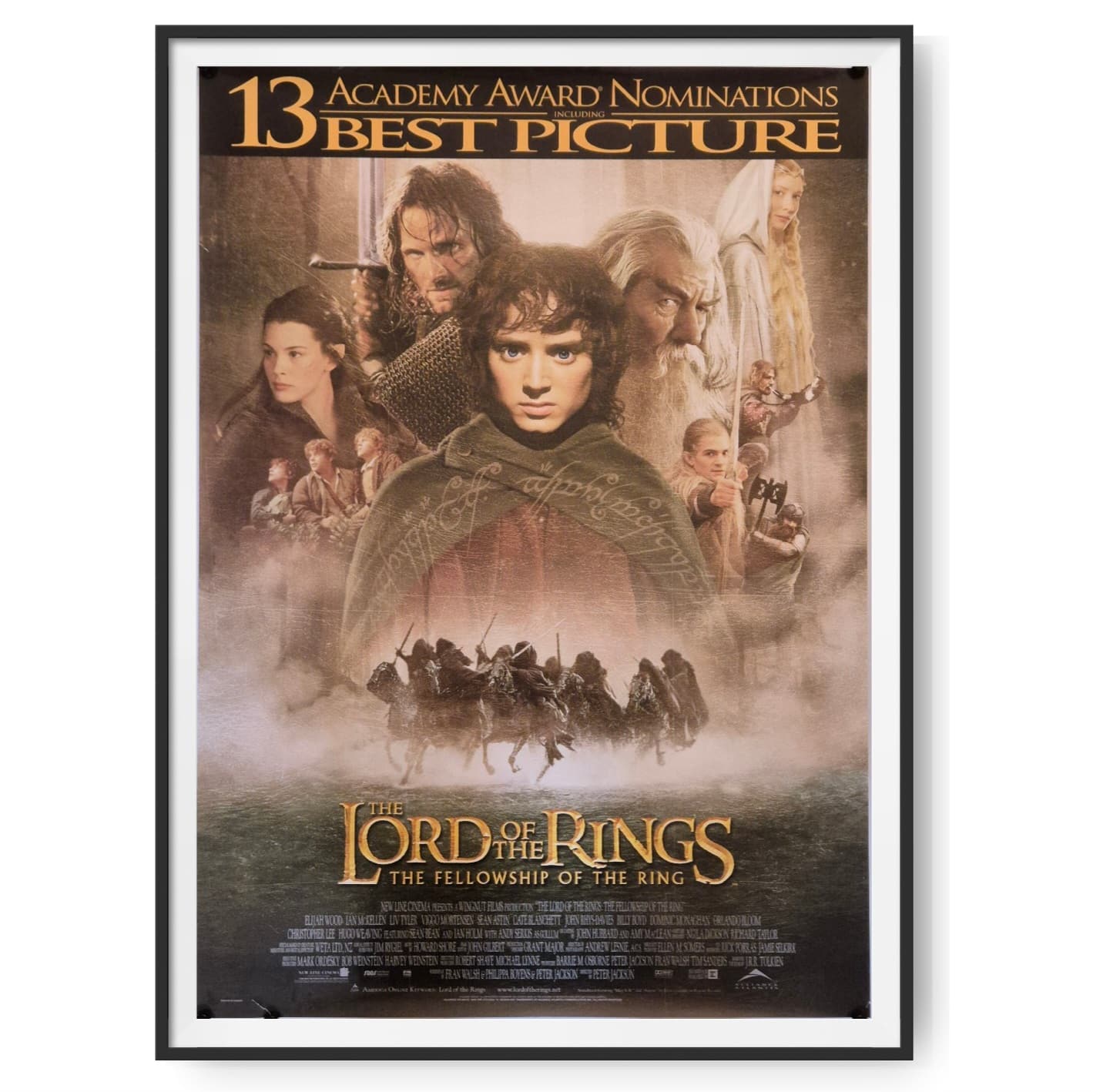 The Lord of the Rings The Fellowship of the Ring (2001) Original US One ...