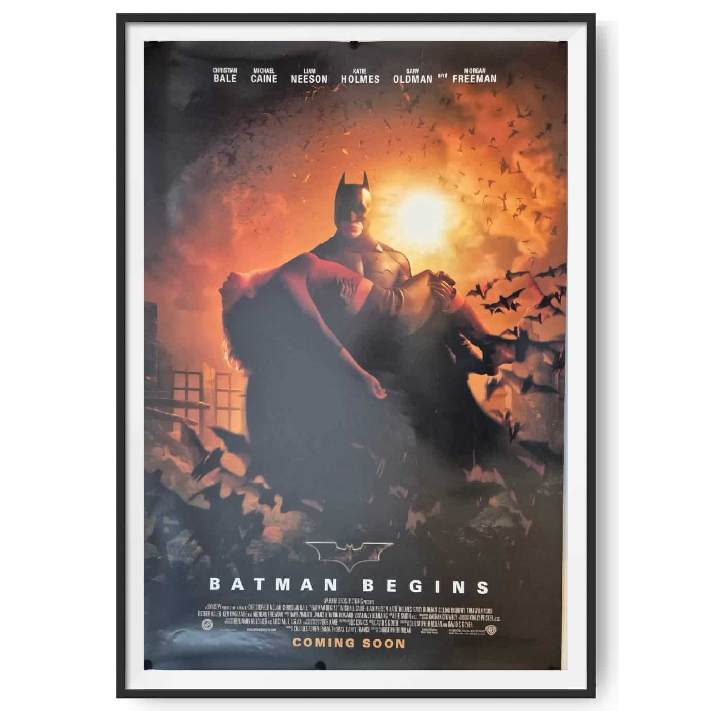 Batman Begins (2005) Original US One Sheet Poster - Cinema Poster Gallery